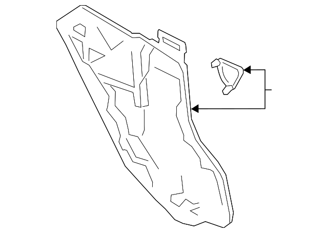 LB5Z-5827008-A - Window Regulator 2020-2024 Ford | Big 3 Auto Parts