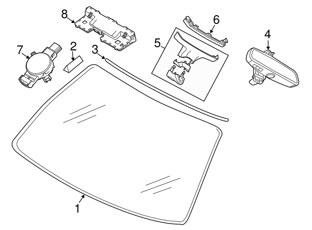 51-16-6-817-595 - Mirror Cover 2016-2023 BMW | Braman BMW & MINI Parts
