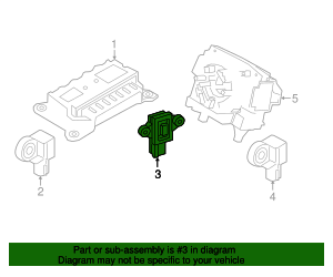 31406731 - Side Impact Sens - 2016-2020 Volvo | Volvo OEM Parts Direct