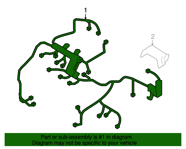 2006 Hyundai Sonata Engine Harness 91410-0A010 | QuirkParts