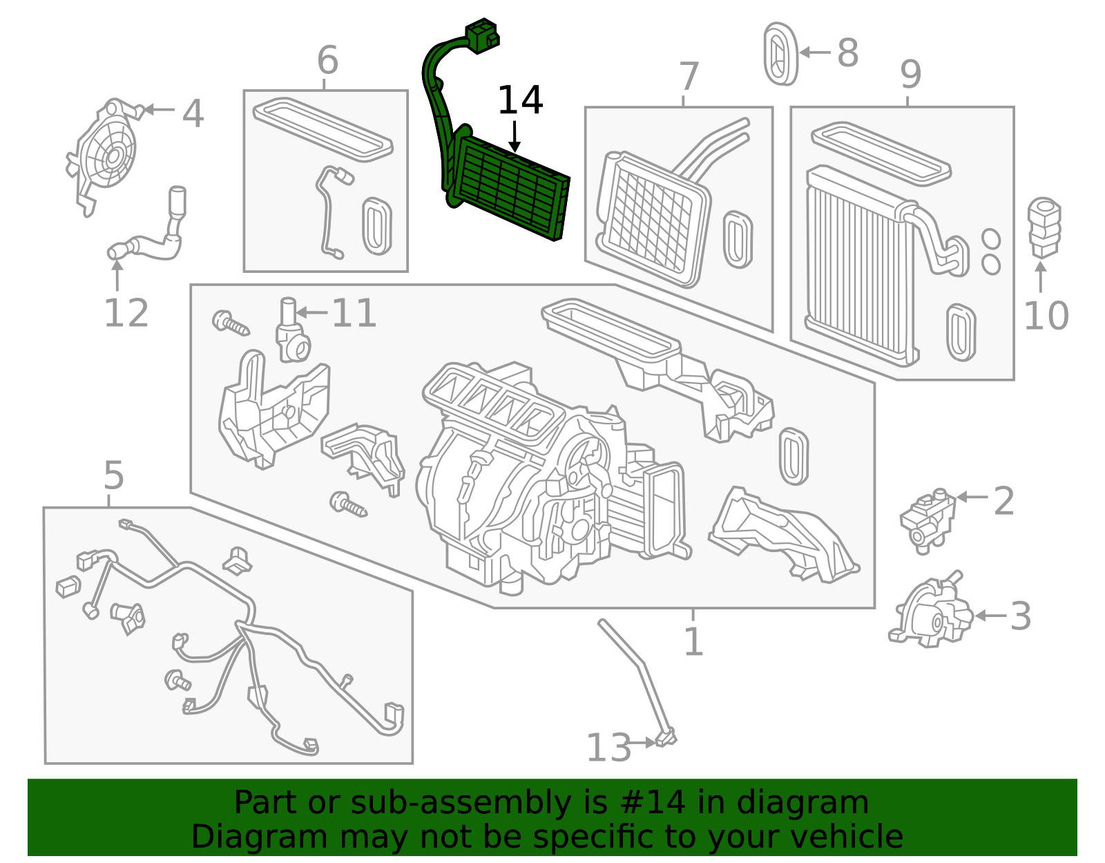 79910-TES-H01 - Heater Assembly Ptc - 2019-2021 Honda Insight | Genuine ...