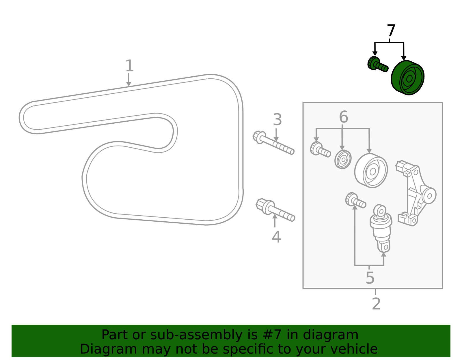 31140-RPY-G01 - Idler Assembly - 2017-2020 Honda Civic | Honda Car ...
