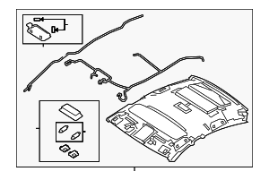 2014-2017 Mazda 6 Headliner GJS2-68-03ZE-75 | TascaParts.com