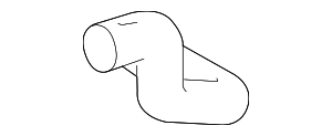2015-2016 GM Radiator Inlet Hose 23125839 | GMPartsDirect.com