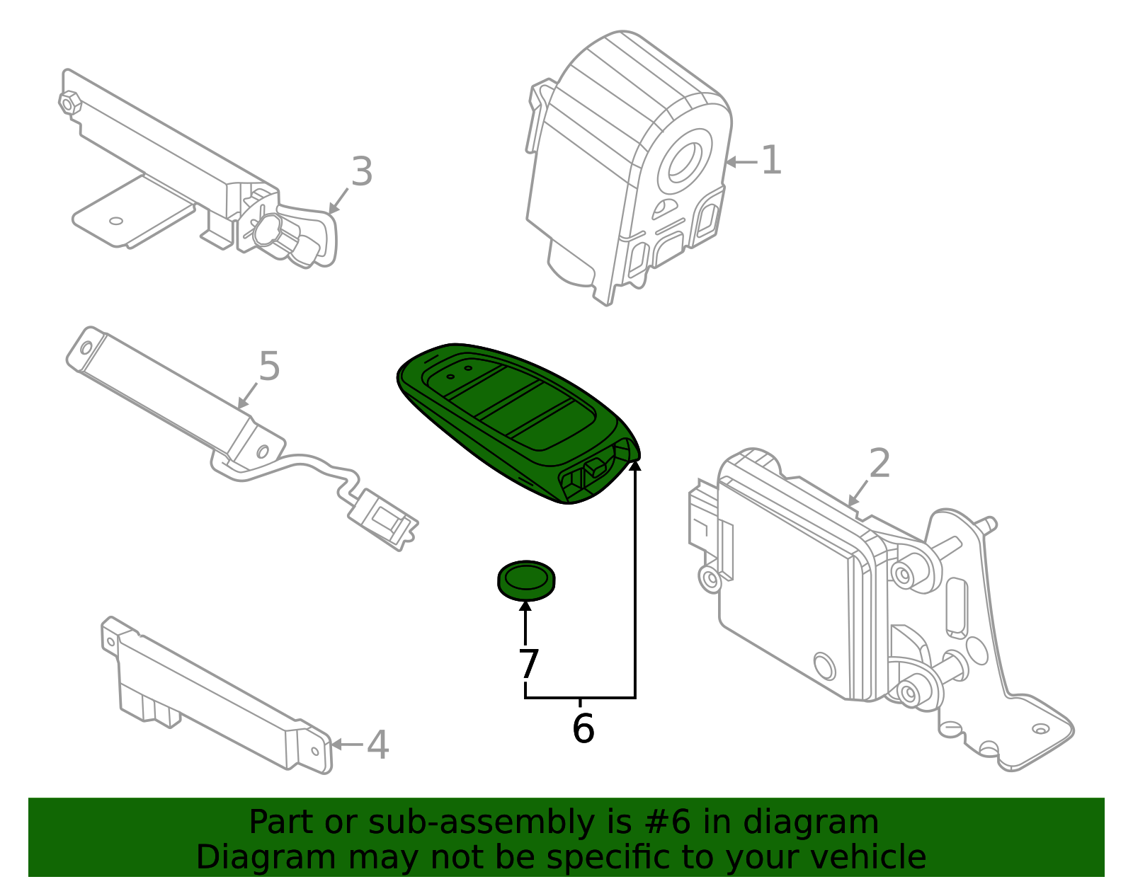95440-L3430 - Transmitter 2022-2024 Kia K5 | Kia.Parts Store