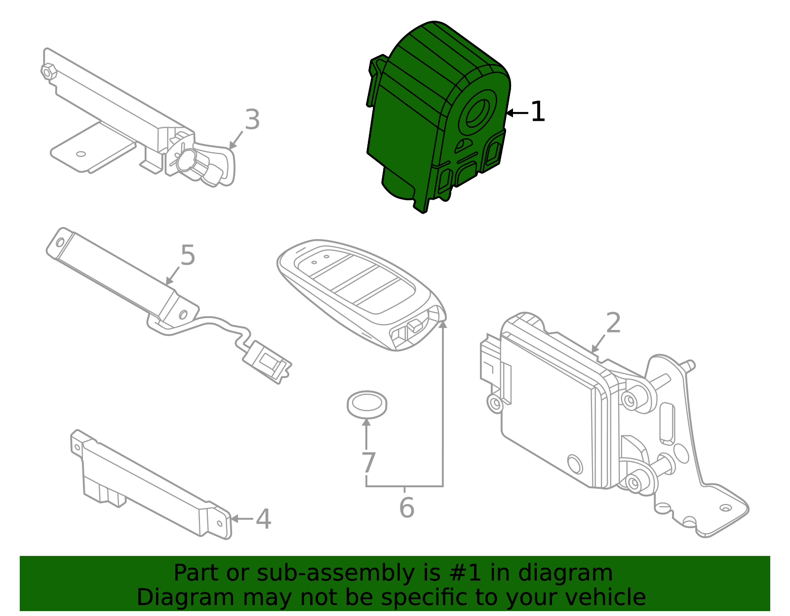 95710-1R000 - Warning Buzzer 2014-2025 Kia | Kia.Parts Store