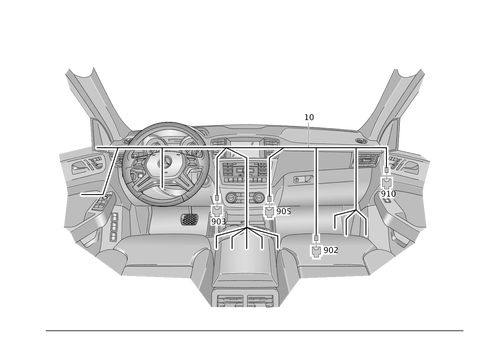 Cockpit Wiring Harness for 2018 Mercedes-Benz GLS 63 AMG® | Mercedes ...