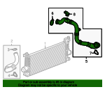 2011-2012 Chevrolet Cruze Turbocharger Intercooler Hose 13345223 ...