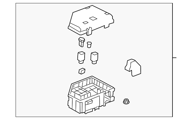 22933347 - Accessory Wiring Junction Block 2013-2014 Chevrolet Traverse ...