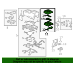 Armrest Asm,F/Flr Cnsl Ebony 19328706 | GM Parts Center