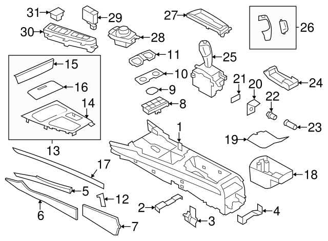 61-34-9-197-354 - Socket, lighter with cable 2009-2022 BMW ...