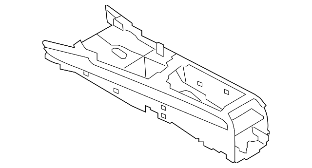 51169171243 - 2009-2015 BMW Console Base (51-16-9-171-243) | BMW of ...