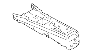 51169171243 - 2009-2015 BMW Console Base (51-16-9-171-243) | BMW of ...