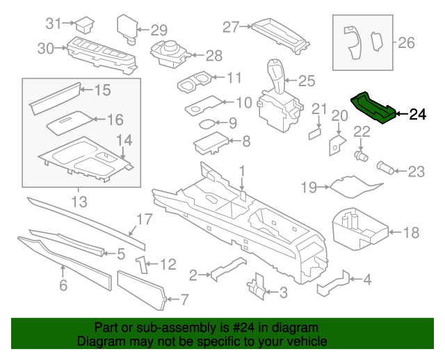 51169202267 - 2009-2015 BMW Holder (51-16-9-202-267) | BMW of South ...