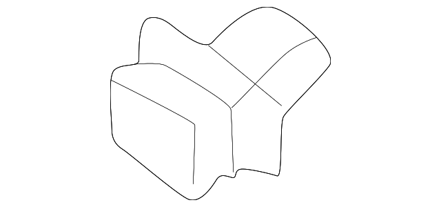 57160FC010 - Front Extension Fastener 1998-2005 Subaru Forester ...