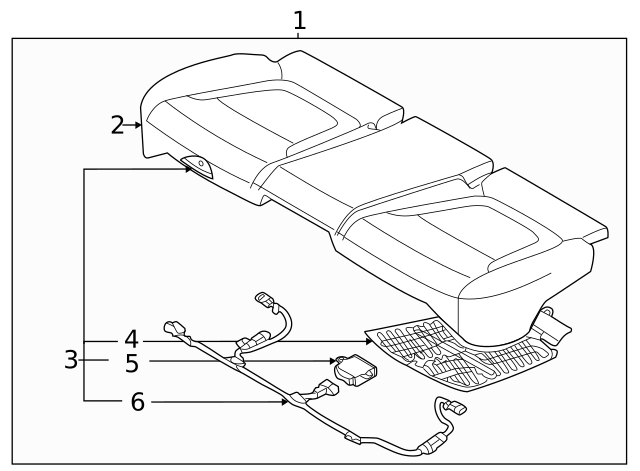 2022-2023 Hyundai Tucson Seat Heater Control Module Connector 89551 ...
