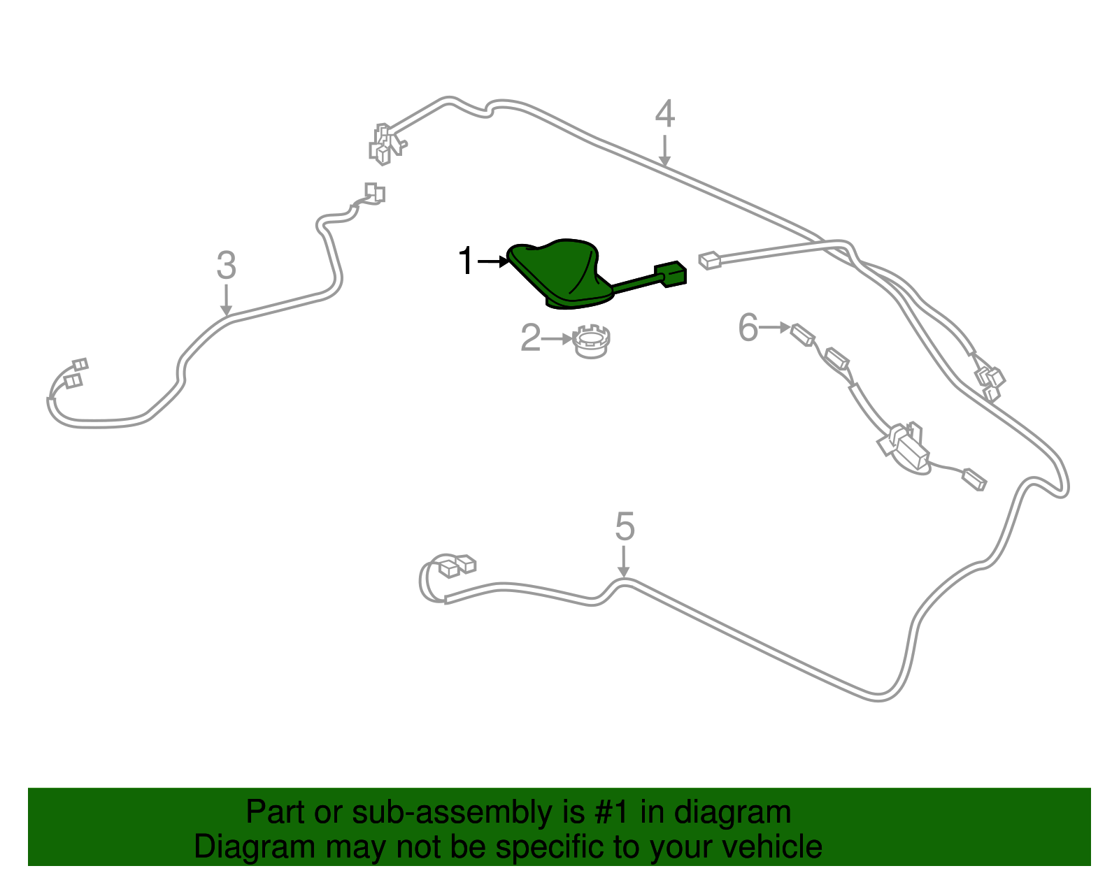 86960-06030-B3 - 2015-2017 Toyota Camry - Antenna | Sparks Parts