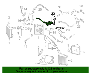 2014-2016 Porsche Panamera Turbocharger Boost Pressure Relief Valve 970 ...