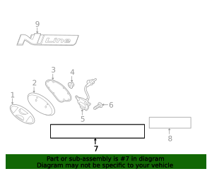 2018-2020 Hyundai Elantra GT Nameplate 86315-G3000 | OEM Parts Online