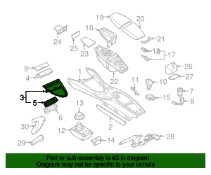 Genuine BMW 51-16-8-046-541 | Upper Trim | FREE Shipping on Most Orders ...