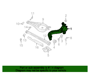 33-32-6-774-777 - Trailing Arm - 1992-2006 BMW | BMWPartsHub