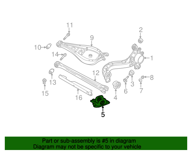 33303411877 - 1992-2016 BMW Bracket (33-30-3-411-877) | BMW of South ...