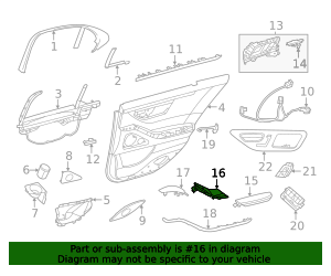 223-820-56-01-9051 - Switch Panel 2021-2023 Mercedes-Benz | Mercedes ...