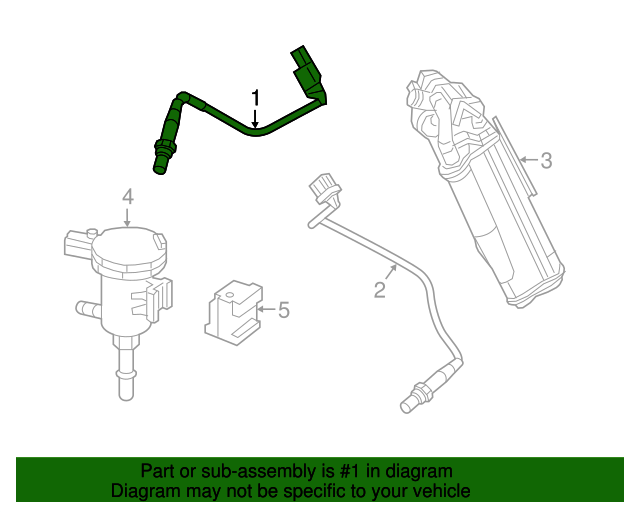 009-542-55-18-64 - Oxygen Sensor 2012-2021 Mercedes-Benz | Mercedes ...