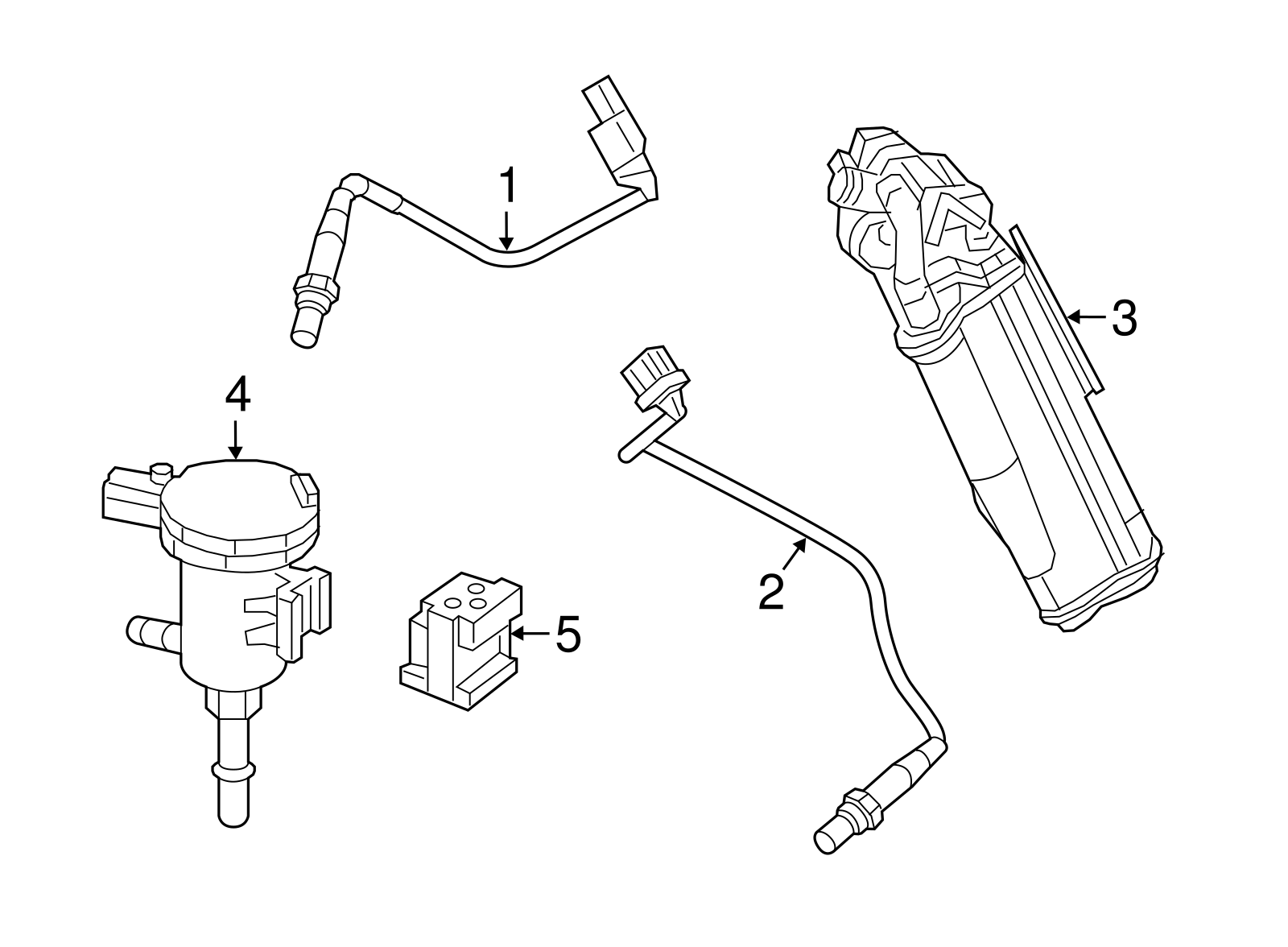 Purge Control Valve - Part #000-476-06-00-64 | Mercedes Parts Center