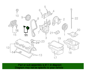 04145-PLC-315 - Tensioner Set, Timing Belt - 2001-2003 Honda Civic ...