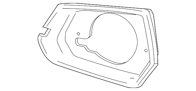 2014-2016 Cadillac ELR Bezel - Driver's Side (LH) 23447467 | TascaParts.com