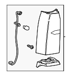 2015-2020 GMC Rear Passenger Side Stop Lamp 84536243 GM | GMPartsDirect.com