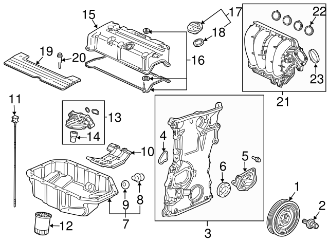 17107-R40-A01 - Gasket Throttle Body - 2008-2020 Honda | Honda Parts Cheap