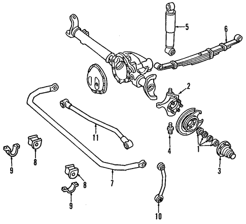 1995 Jeep Wrangler Parts Diagram
