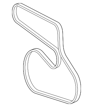 2016-2020 Lexus Serpentine Belt 90916-02733 | Genuine Lexus Parts