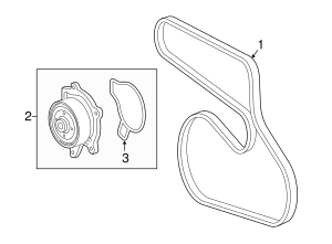 2015-2024 Lexus Water Pump 16100-39595 | OEM Parts Online