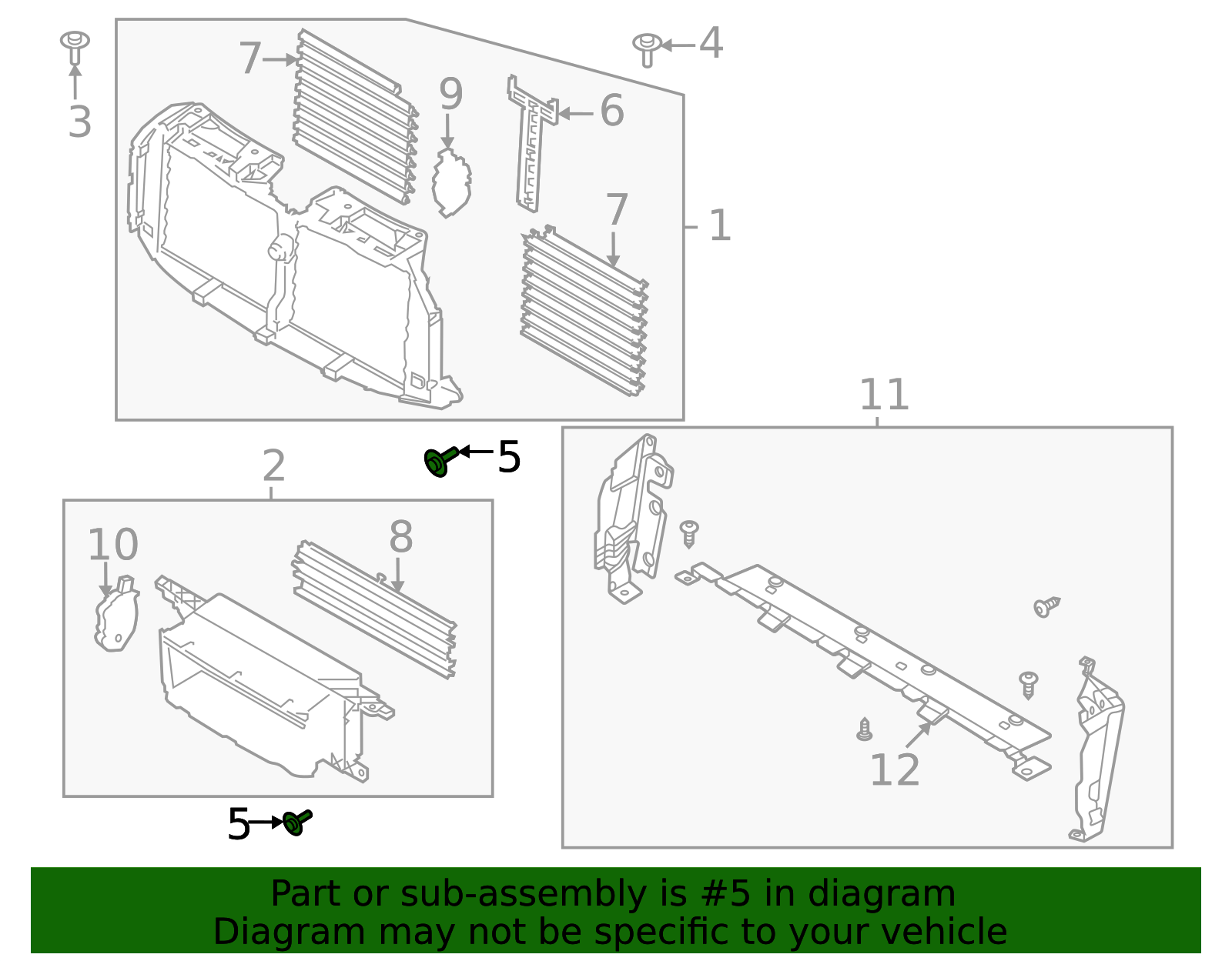 2015-2025 Ford F-150 Trim Support Retainer Screw W716714-S442 | OEM ...