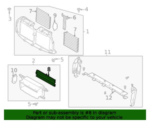 ML3Z-17626-BB - Lower Deflector - 2021-2023 Ford F-150 | Lasco Auto Parts