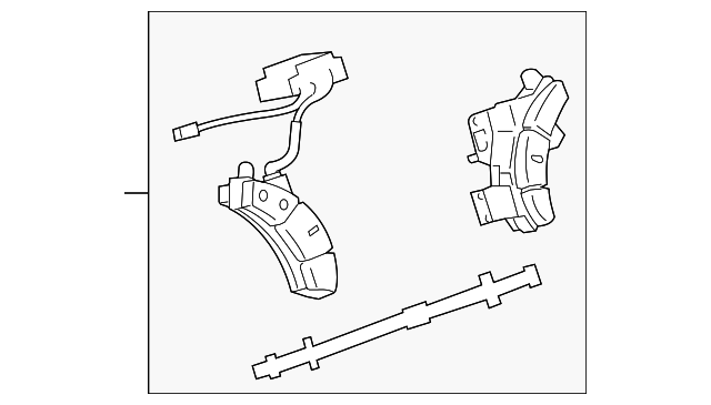 2009-2011 Toyota Tacoma Switch Assembly 84250-04010-B0 | OEMPartsQuick.com