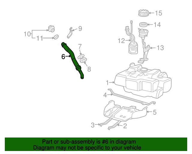 997-201-043-06 - Filler Neck 2005-2008 Porsche Boxster ...