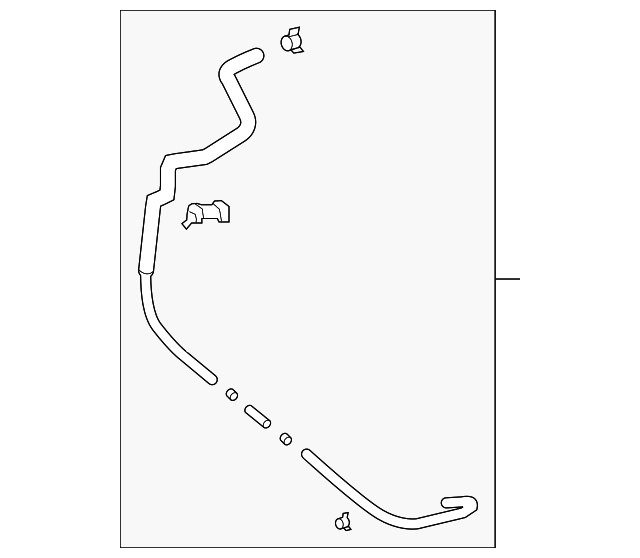 2008-2011 Mazda Tribute Hose Water Sub Tank ZZC415277 | TascaParts.com