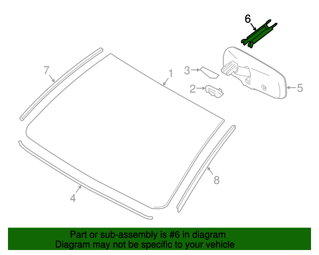 87818-AC010 - Cover - 1999-2023 Toyota | OEM Genuine Toyota Parts