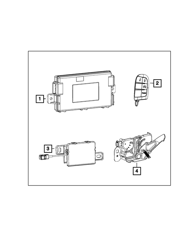 2015 Mopar Hub Receiver 68234229AD | Mopar eStore