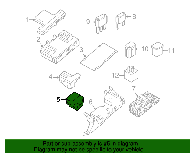 2013-2020 Ford Circuit Breaker DU5Z-14526-AA | OEM Parts Online