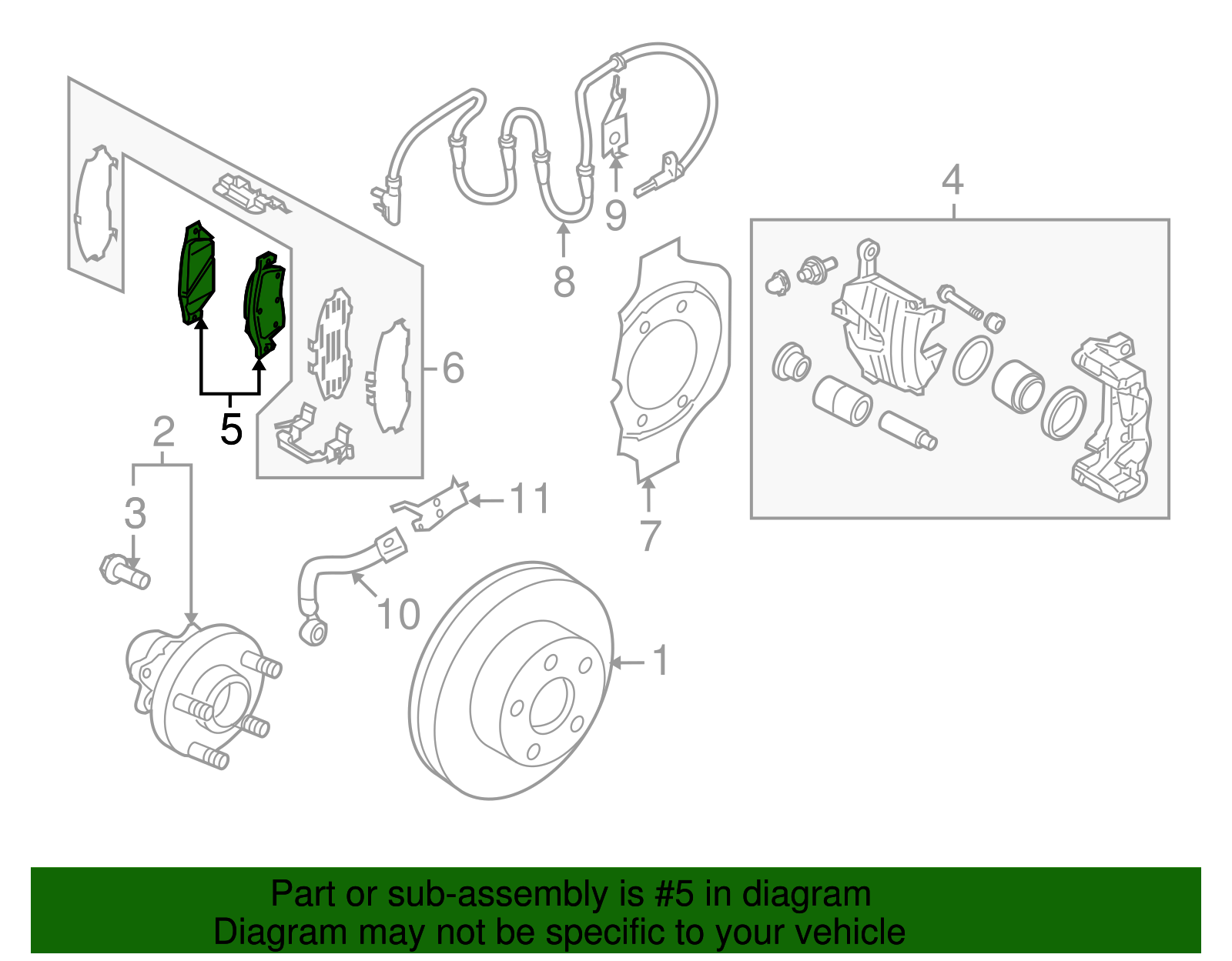 D1060-1NC1B - Brake Pads - 2006-2020 Nissan | Nissan OEM Parts Direct