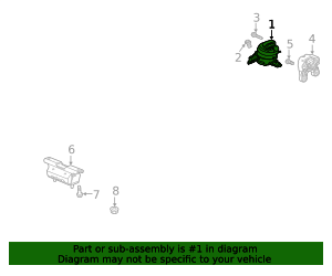2020-2023 GM Passenger Side Engine Mount 85126626 | Auto Parts Express