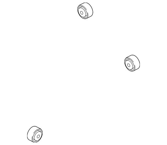 7L0-525-337-A - Mount Bushing 2007-2009 Audi Q7 | Audi OEM Parts