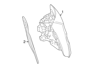 156-906-13-58 - Combo Lamp 2015-2017 Mercedes-Benz | Mercedes-Benz USA ...
