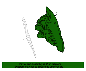 156-906-13-58 - Combo Lamp 2015-2017 Mercedes-Benz | Mercedes-Benz USA ...