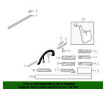 2009-2014 Ford F-150 Wheel Opening Molding - Driver's Side (LH) 9L3Z ...